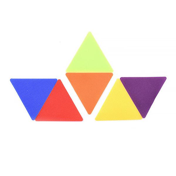 Quality Nylon Colorful Carpet Spot Markers 180mm Self Adhesive For Educational Game for sale