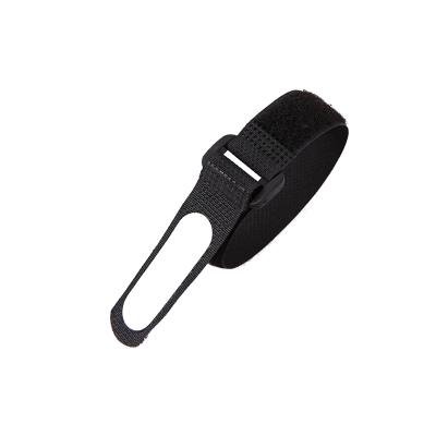 China Beschrijfbaar Klittenband Kabelmanagement Plastic Haak 70% Polyester Herbruikbaar Te koop