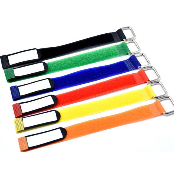 Quality 25mm Hook And Loop Cable Tie Customizable Multi Purpose Cable Management Tape for sale