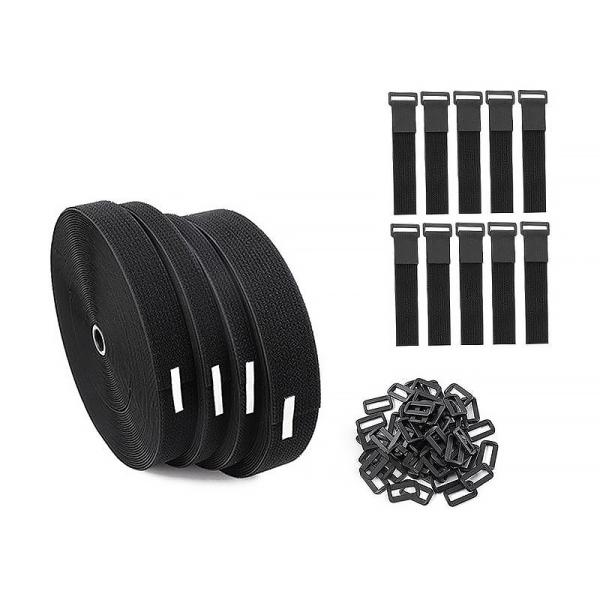 Quality Space Saving Hook And Loop Wire Ties Reusable Adjustable For School Or Office for sale