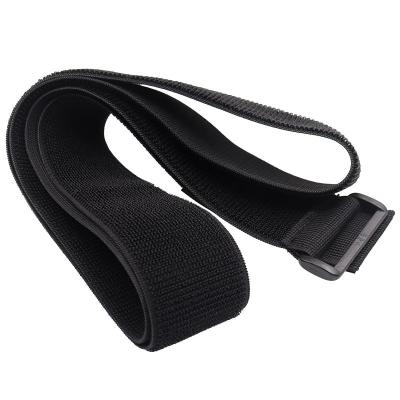 China Plastic Buckle Elastic Loop Tape Soft Stretchy Waist Straps Non Fuzz Grabbing for sale