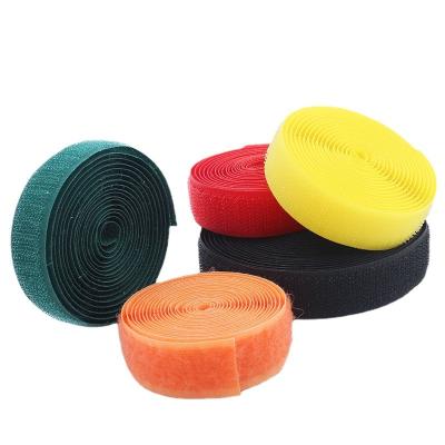 China Protective Gear Stretchable Hook And Loop 10mm Colored Non Fuzz Self Adhesive for sale