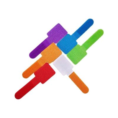 China Snap On Hook And Loop Fastener 50mm For Desktop Power Cord And Data Cable for sale