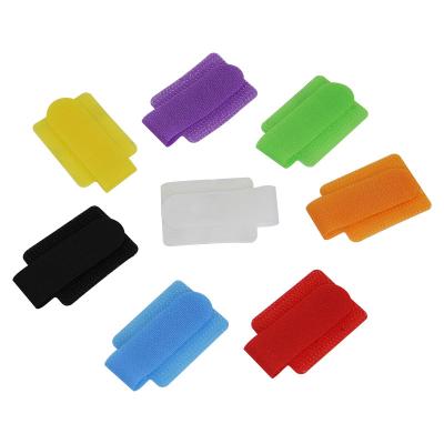 China Snap On Hook And Loop Fastener 50mm For Desktop Power Cord And Data Cable for sale