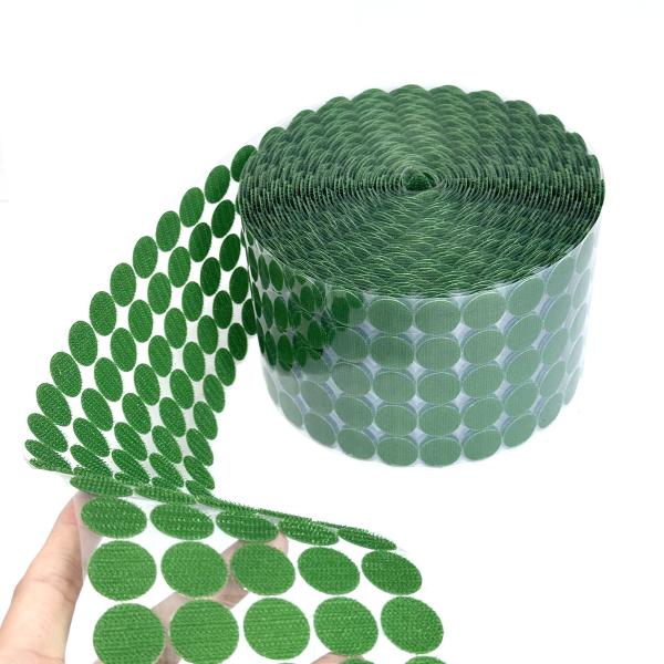 Quality Colorful Circular Adhesive Hook And Loop Traceless Hook And Loop Tape For Quiet for sale