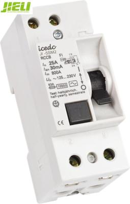 Cina interruttore residuo IEC61008-1 10A 16A 25A della corrente 2P di 32a 100ma IDDK RCCB in vendita