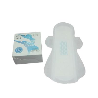 Cina Pad sanitari in cotone organico ultra sottile e lungo con ali in vendita