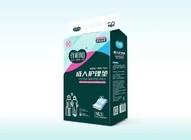 Quality Blue 3-Layer Disposable Bed Underpads / Disposable Bed Protectors with Non Woven for sale