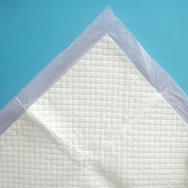 Quality 3 Layers Disposable Underpad for Agility Training Products White and Black for sale