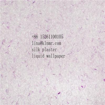 China SILK PLASTER liquid wallpaper silk coating good quality material factory in china H302 for sale