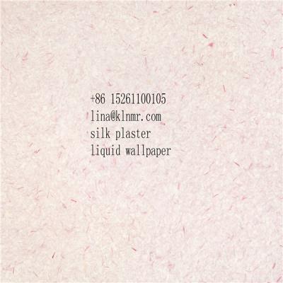 China SILK PLASTER liquid wallpaper silk coating good quality material factory in china H304 for sale