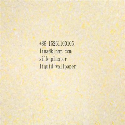 China SILK PLASTER liquid wallpaper silk coating good quality material factory in china H306 for sale