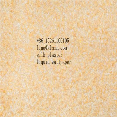 China SILK PLASTER liquid wallpaper silk coating good quality material factory in china H312 for sale