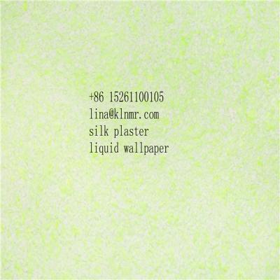 China SILK PLASTER liquid wallpaper silk coating good quality material factory in china H320 for sale