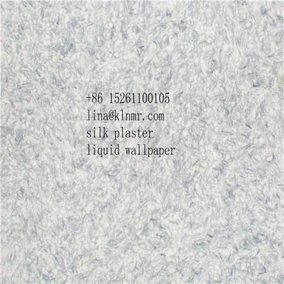 China SILK PLASTER liquid wallpaper silk coating good quality material factory in china H323 for sale