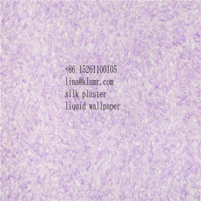 China SILK PLASTER liquid wallpaper silk coating good quality material factory in china H324 for sale