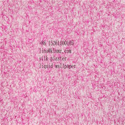 China SILK PLASTER liquid wallpaper silk coating good quality material factory in china H325 for sale