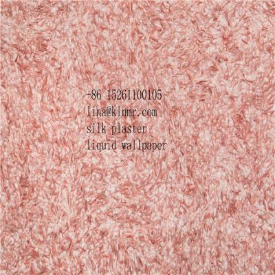 China SILK PLASTER liquid wallpaper silk coating good quality material factory in china H326 for sale