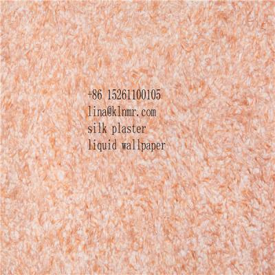 China SILK PLASTER liquid wallpaper silk coating good quality material factory in china H327 for sale