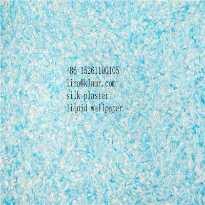 China SILK PLASTER liquid wallpaper silk coating good quality material factory in china H329 for sale