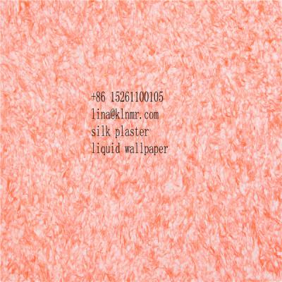 China SILK PLASTER liquid wallpaper silk coating good quality material factory in china H330 for sale