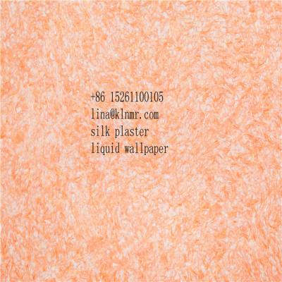 China SILK PLASTER liquid wallpaper silk coating good quality material factory in china H332 for sale