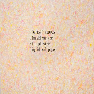 China SILK PLASTER liquid wallpaper silk coating good quality material factory in china H333 for sale