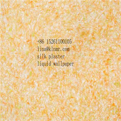 China SILK PLASTER liquid wallpaper silk coating good quality material factory in china H335 for sale