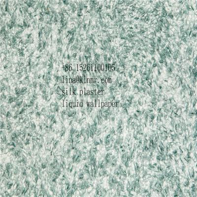 China SILK PLASTER liquid wallpaper silk coating good quality material factory in china H336 for sale