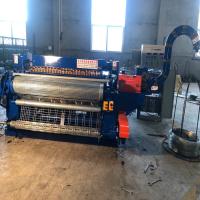China 4ft Width Double Row Electrodes Wire Net Making Machine Vertical Straightening for sale
