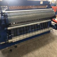China 7ft 5kw Width Mesh Wire Making Machine , 120rows/min Mesh Manufacturing Machine for sale