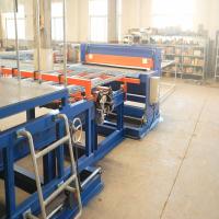 China 51pcs Solid Pin Fox Cages Automatic Welding Equipment , PLC Weld Mesh Making Machine for sale