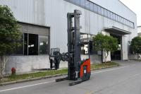 Quality 1.4Ton 2Ton Electric Reach Truck Forklift Stand Up Reach Lift for sale
