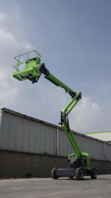 China Zero Emission Narrow Boom Lift Green 30 Articulating Boom Lift for sale