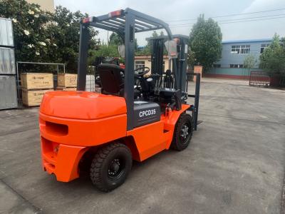 China FD18 1.5 T Forklift Orange And Grey Diesel Counterbalance Forklift for sale