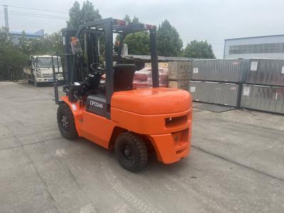 China Orange 5 Ton Diesel Forklift CPCD45 Diesel Fork Truck For Workshop for sale
