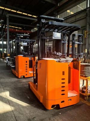 China Compact Standing Reach Forklift 1.5T-3T Stand Up Deep Reach Forklift for sale