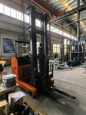 China 3T Stand Up High Reach Forklift 1500kg Battery Operated Reach Truck for sale