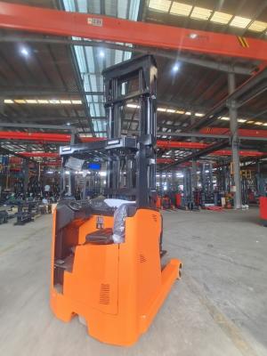 China 2.5 Ton Sit Down Reach Forklift 1600kgs Narrow Aisle Sit Down Forklift for sale