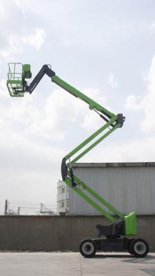 China Lithium Narrow Articulating Boom Lift Indoor 45 Electric Boom Lift for sale