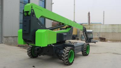 China Lithium Battery Telescopic Manlift 18m-28.3m Height Telescoping Man Lift for sale