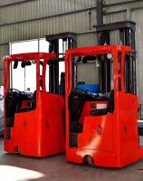 Quality 1.6-2.5 Ton Warehouse Reach Truck Lithium Battery Sit Down Reach Forklift for sale
