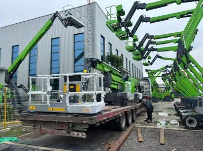 China 160° Rotation Articulating Scissor Lift 45ft Articulating Boom Lift for sale
