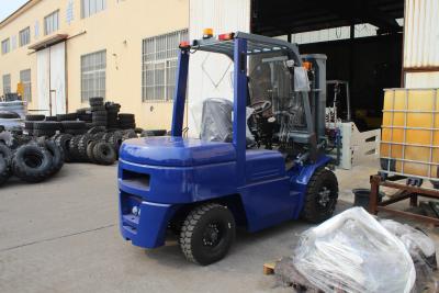 China IC Forklift 4 Ton Diesel CPCD40 with Cabin Cooler Heater for All-Weather Outdoor Material Handling for sale