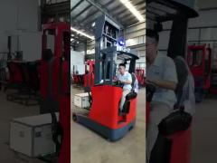 China High Performance 1.6T-2.5T Electric Seated Reach Truck with Excellent Lifting Capacity