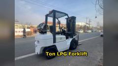 Ton LPG Forklift .m Mast Factory Ready
