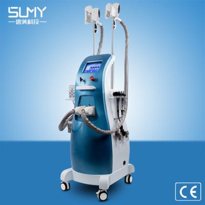 China Touch Screen Cryo Cryolipolysis Handle Fat Freezing Ultrasound 40K Cavitation RF Laser Weight Loss slimming machine for sale