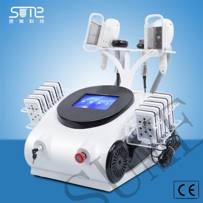China 2018 Portable  4 in 1 Cryolipolysis 40K Cavitation RF Skin tightening Lipo Laser Cryo Machine for sale