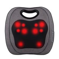 Quality Electric Deep Shiatsu Neck Shoulder Back Massage Pillow with Rolling Kneading for sale