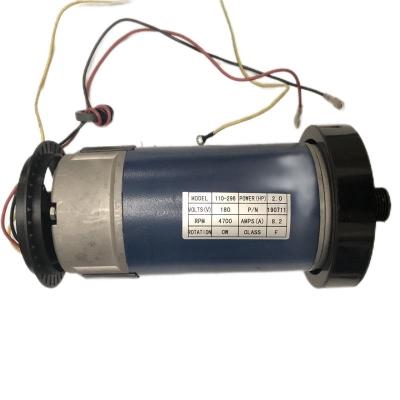 China 180V Rated Voltage Full Load Speed 4200±7%RPM Electric DC Motor for Treadmill 2.0HP for sale